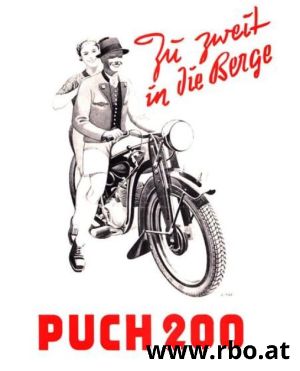 Prospekt - Puch 200 - RBO Stöckl