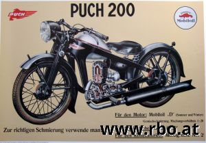 Poster Puch 200 - RBO Stöckl