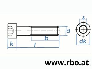 Inbusschraube M6x12 - RBO Stöckl